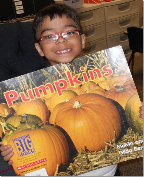 Mrs. Bumgardner's 1st Grade Class: It’s Pumpkin Time